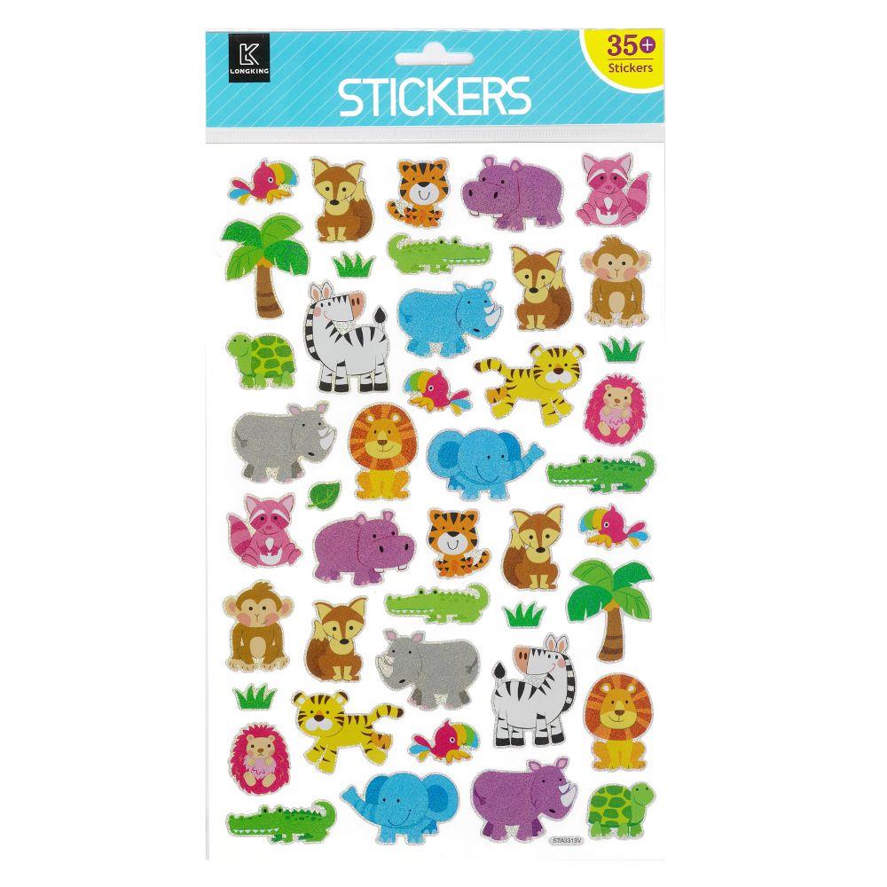 Stickers Laser Wildlife 347x196mm – Val's Wholesale