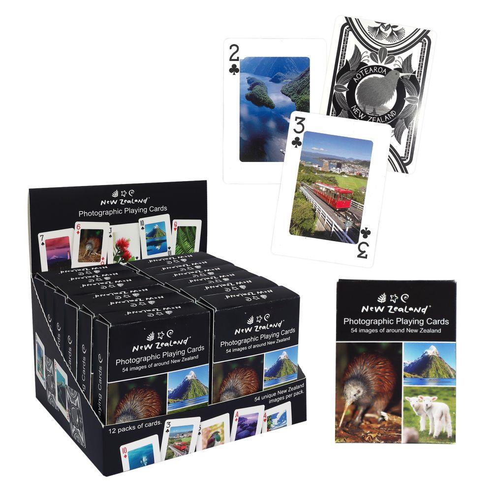 Playing Cards NZ Imagery - Box of 12 – Val's Wholesale