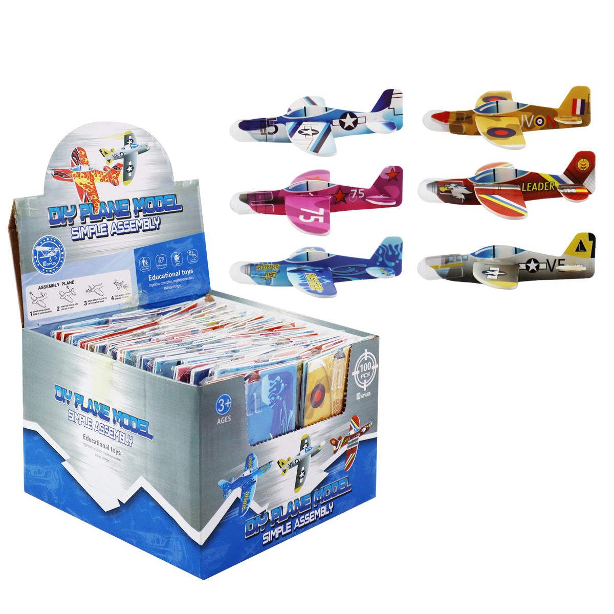 Glider Plane Mini Model MYO 2pc 10asst 70 x 105mm - Box of 50 – Val's ...